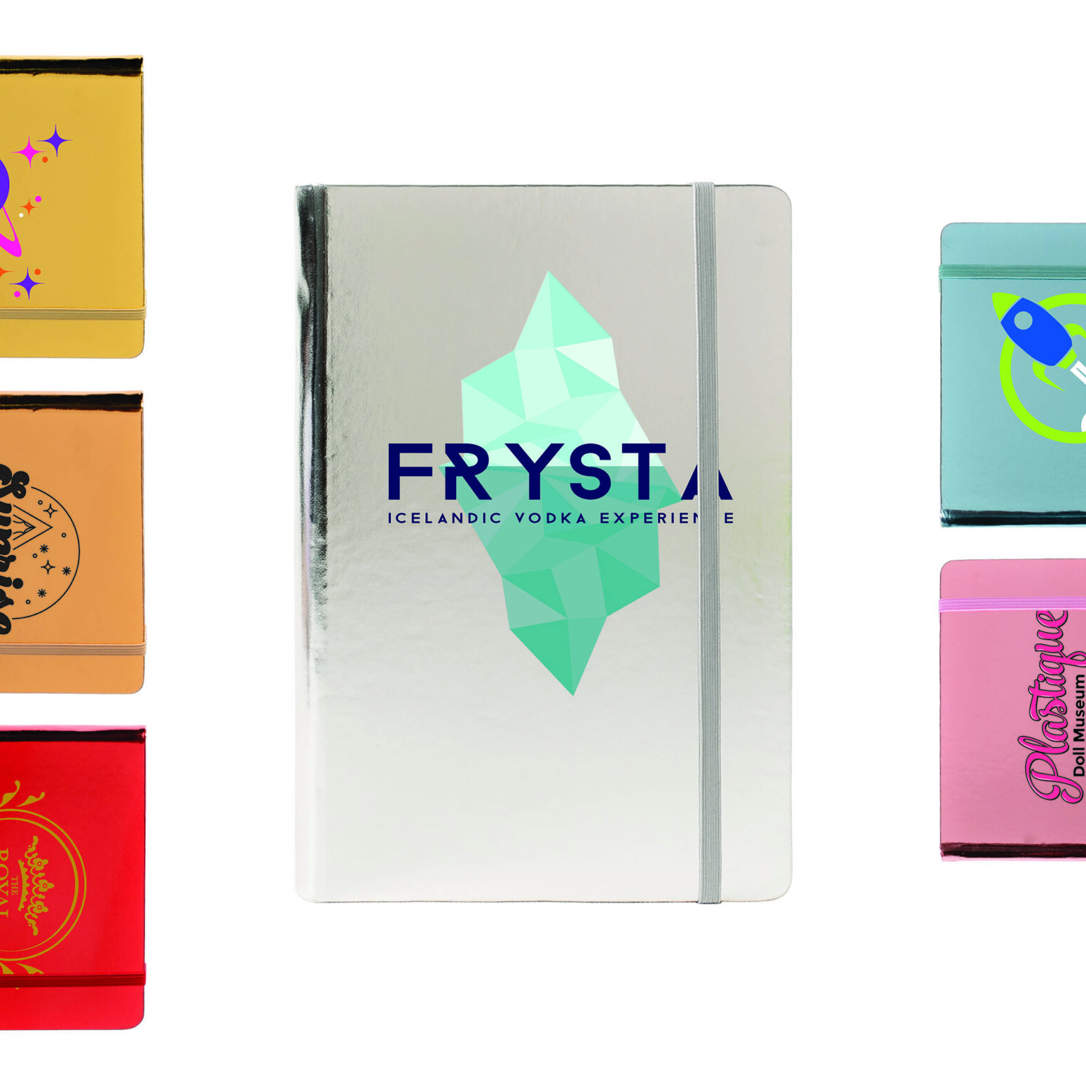 Metallic Notebook A5 - The Souvenir Collection