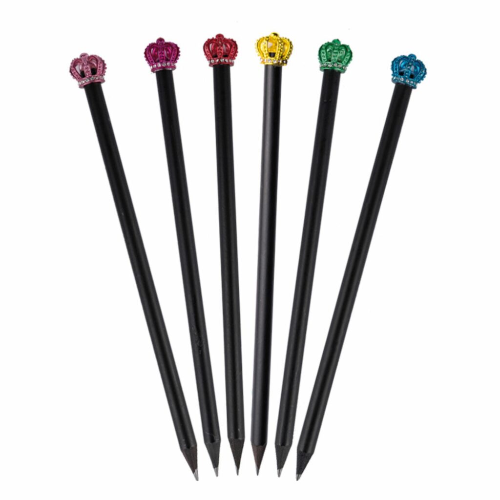 Metallic King Crown Pencil - The Souvenir Collection